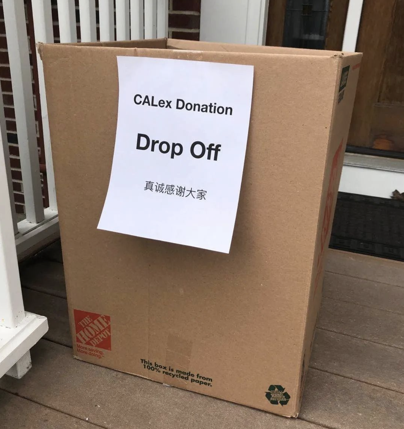 CALex Update on PPE donations to Lahey ER and Lexington Pediatrics ...